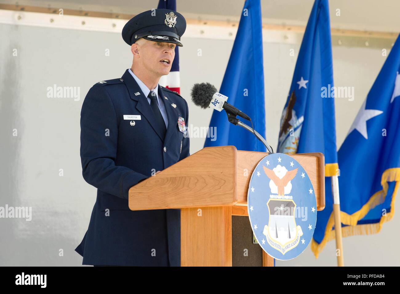 U.S. Air Force Academy – Col. Timothy W. Thurston II, incoming ...