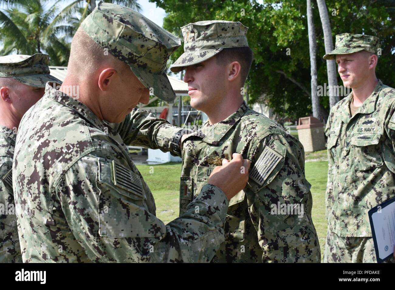 Seabee combat warfare pin hi-res stock photography and images - Alamy
