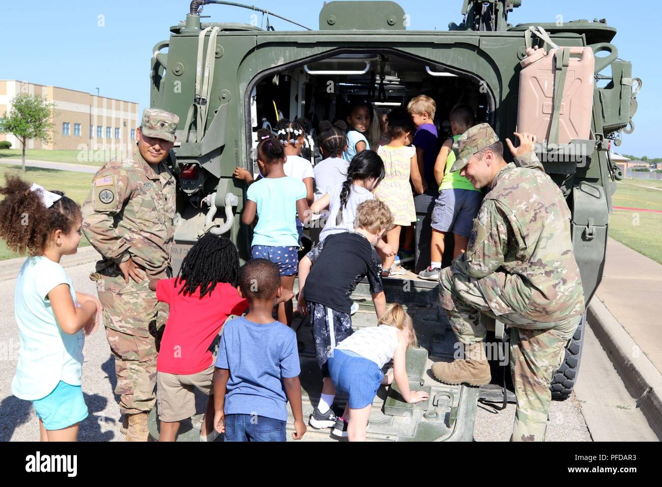 Soldiers with Ironhawk Troop, 3rd Squadron “Thunder,” 3rd Cavalry ...