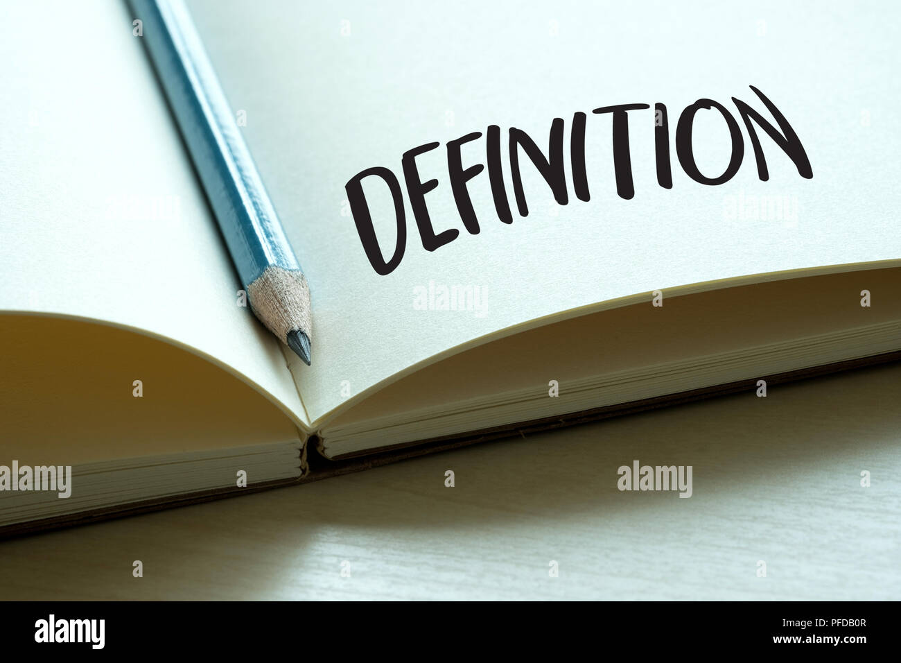 Word definitions hi-res stock photography and images - Alamy