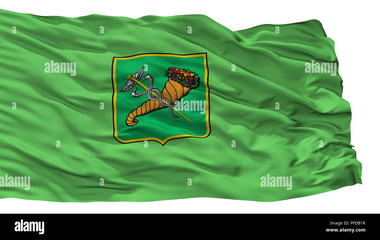 Kharkiv Town City Flag, Ukraine, Isolated On White Background Stock ...