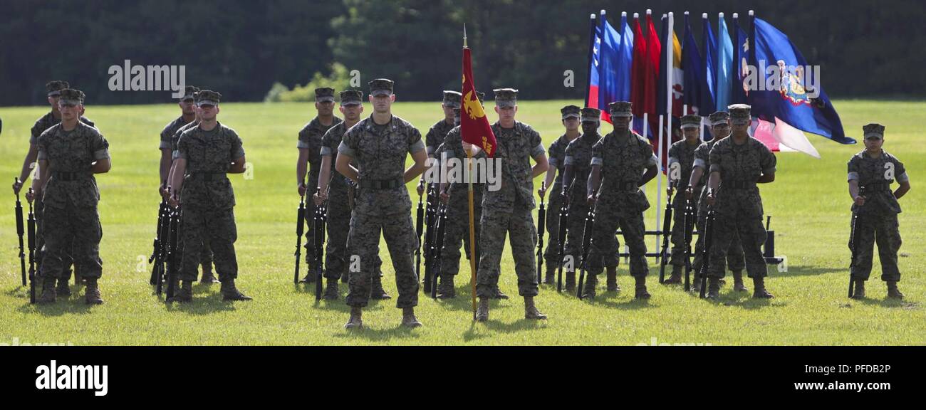 U.S. Marines assigned to Headquarters and Service (H&S) Battalion ...