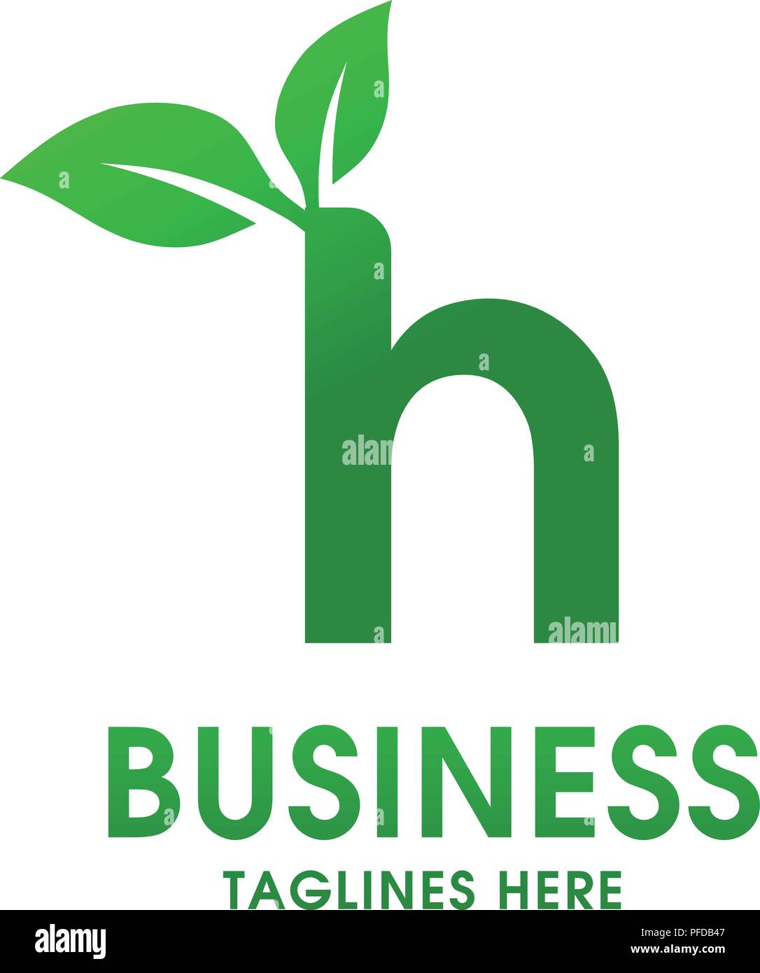 H food logo Stock Vector Images - Alamy