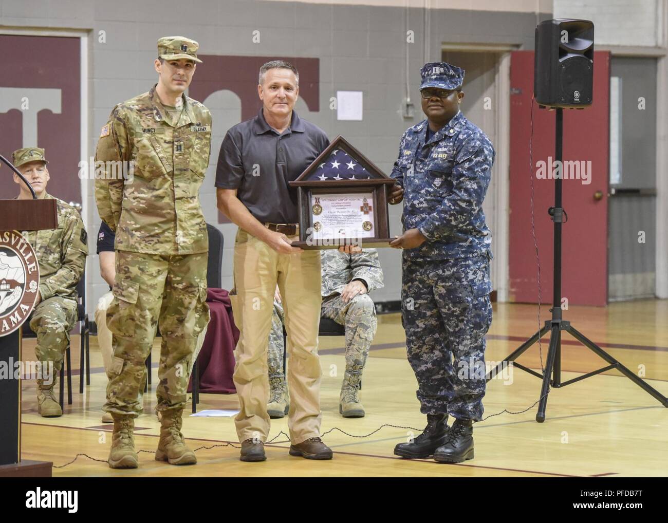 U.S. Army Capt. Joshua Muncy, the Alabama Innovative Readiness Training ...