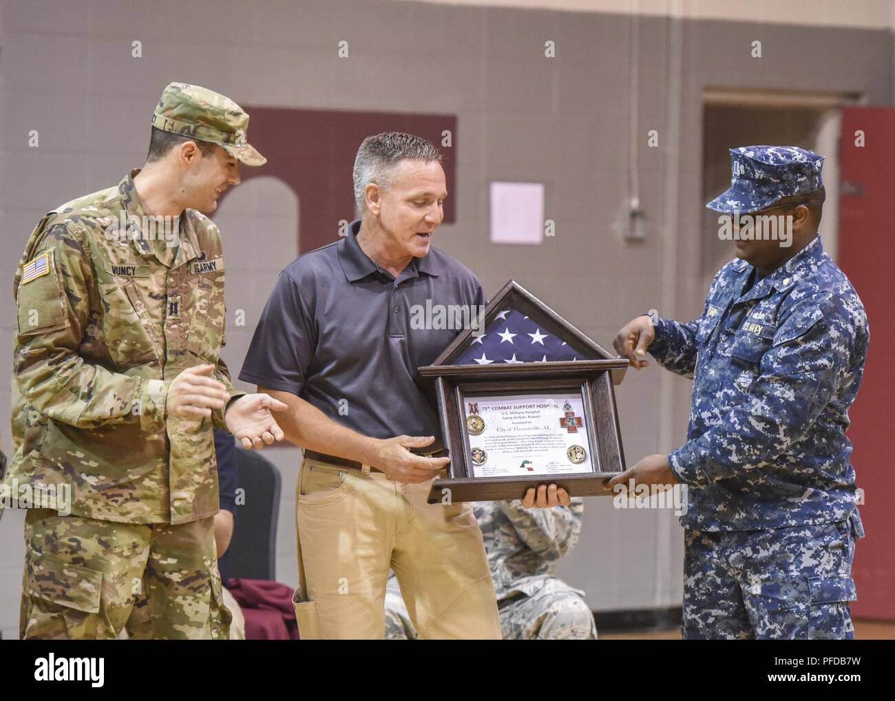 U.S. Army Capt. Joshua Muncy, the Alabama Innovative Readiness Training ...