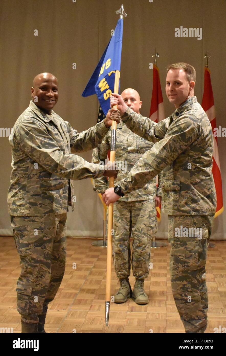 THULE AIR BASE, Greenland. – Col. Devin Pepper (left), 21st Operations ...