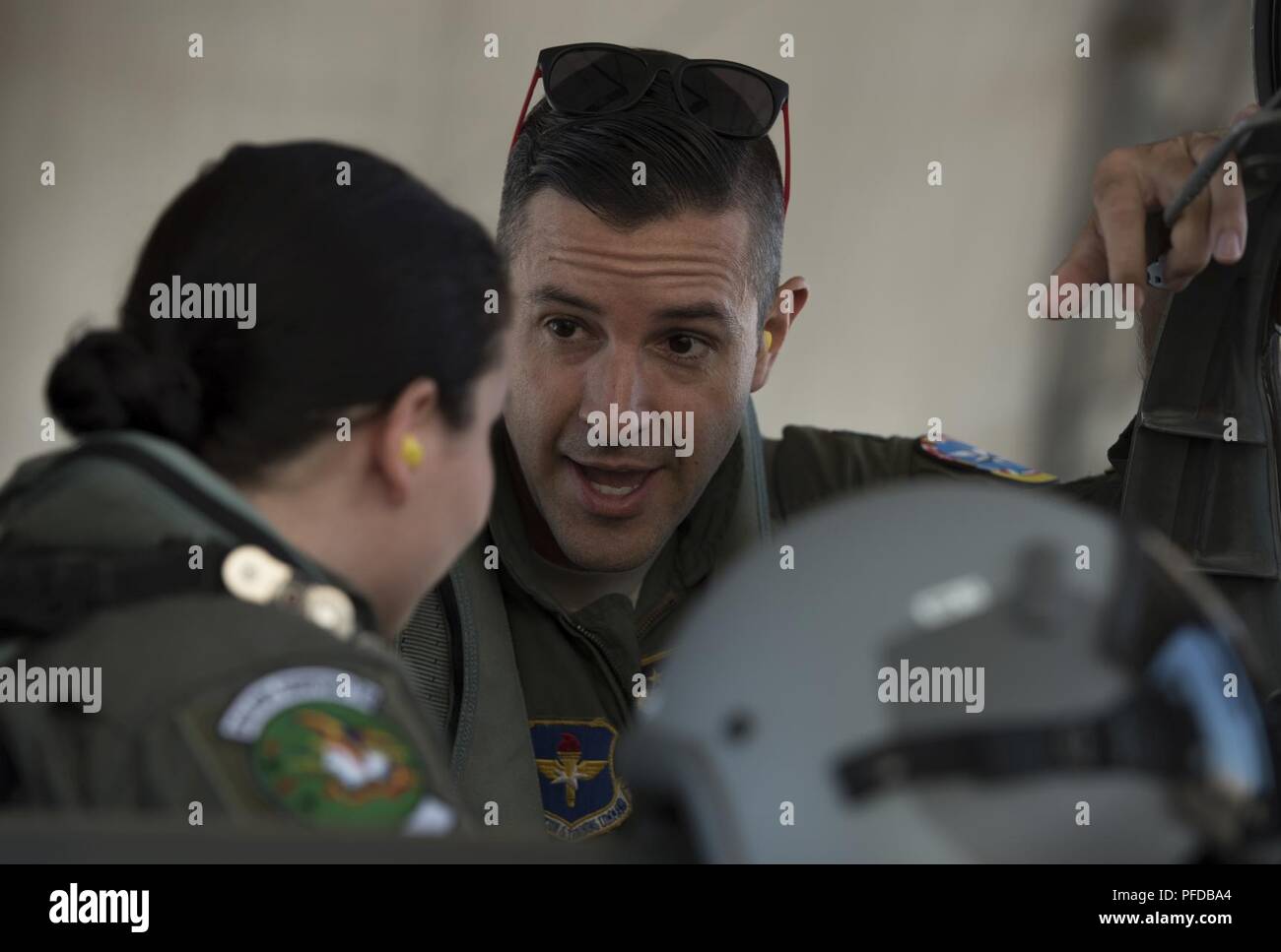 U.S. Air Force Airman 1st Class Brianna Lisner, 58th Fighter Squadron ...