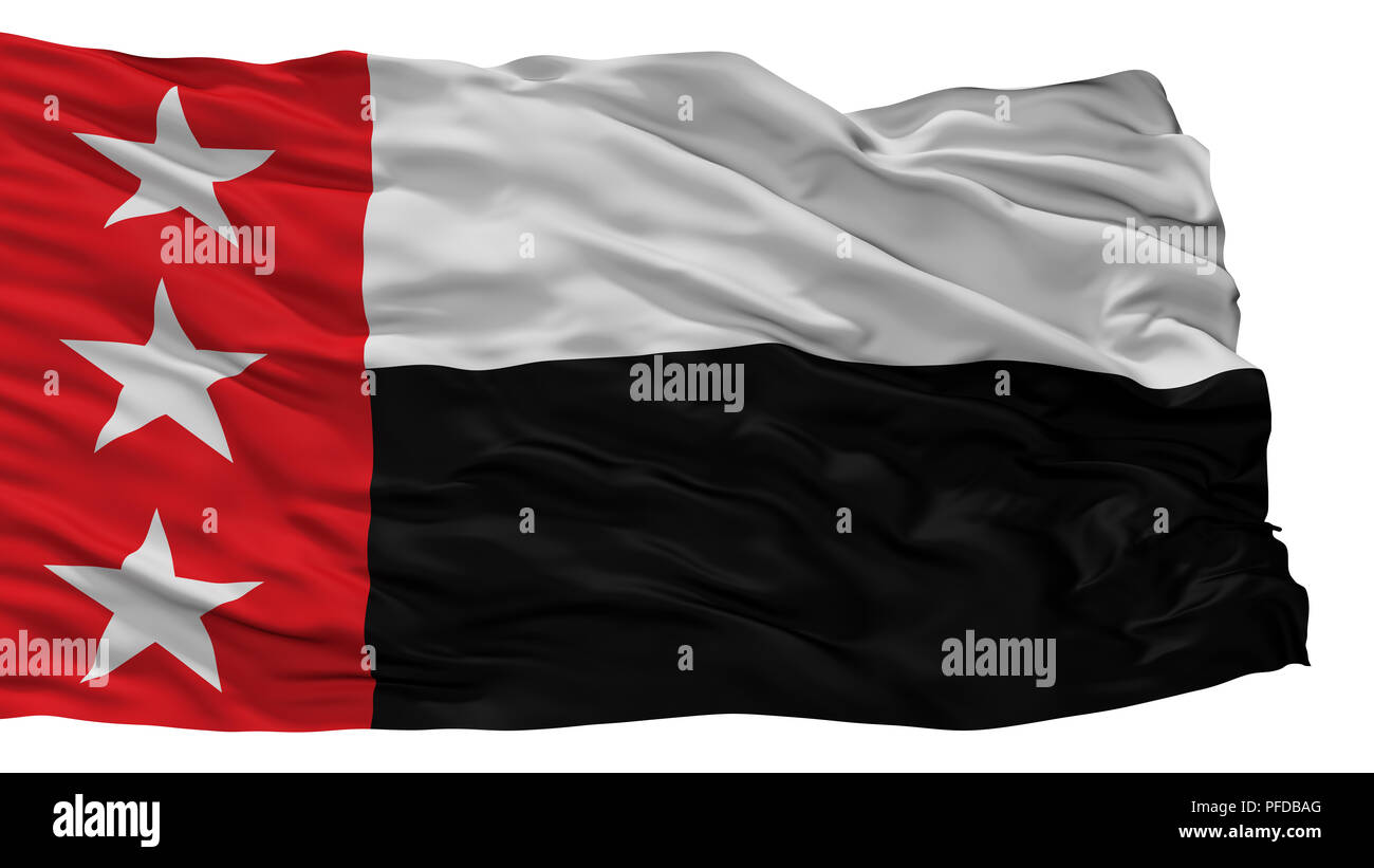 Republic Of The Rio Grande City Flag, Usa, Isolated On White Background ...