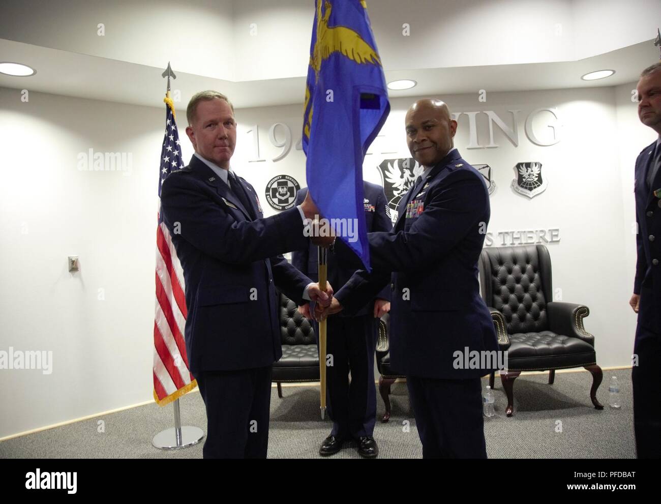 Col. Lawrence Hager, commander of the Washington Air National Guard's ...