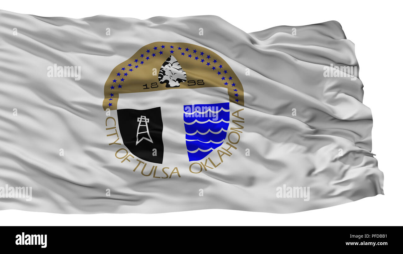 Flag of tulsa hi-res stock photography and images - Alamy