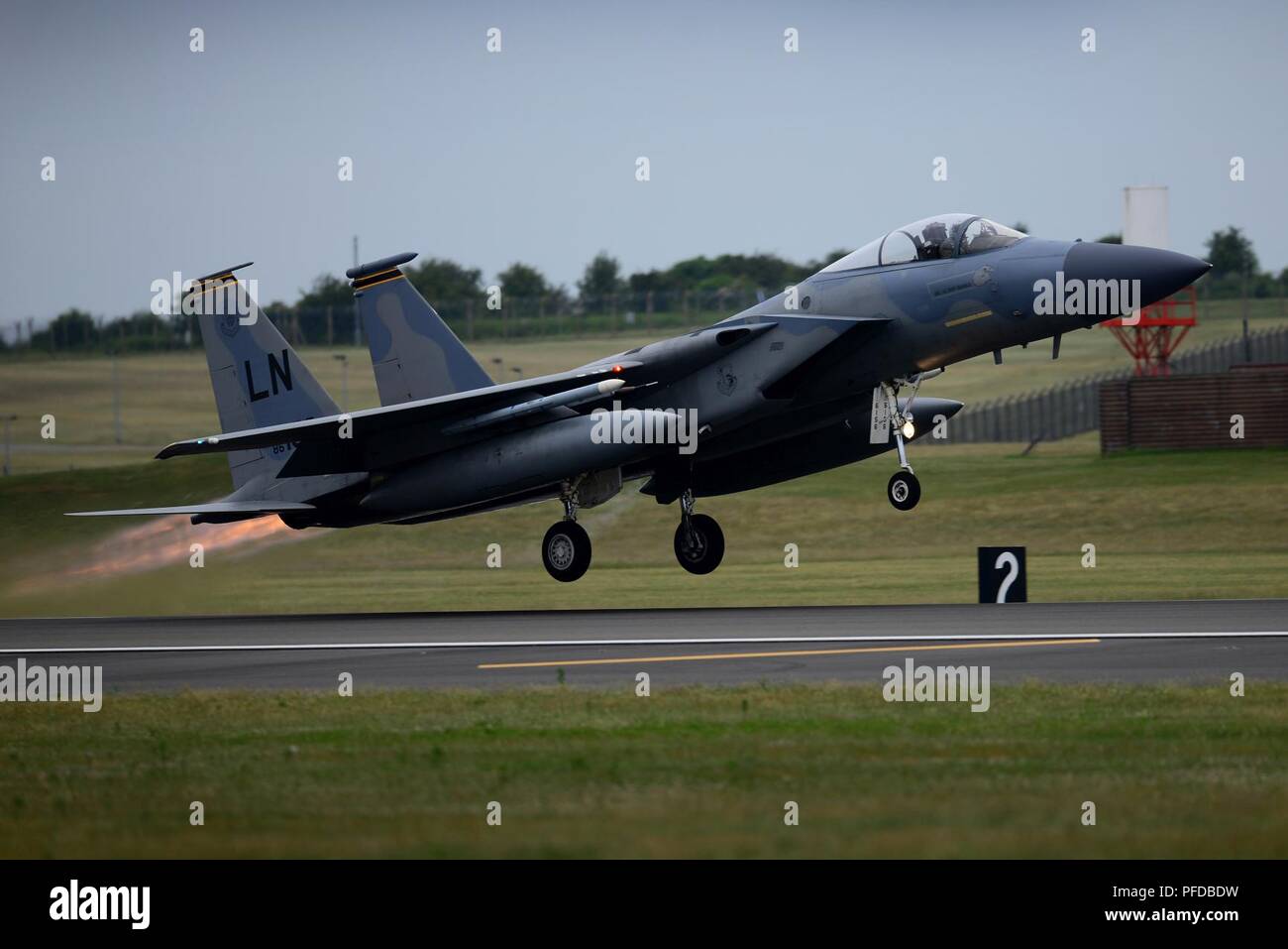 493rd fighter squadron grim reapers 48th fighter wing hi-res stock ...
