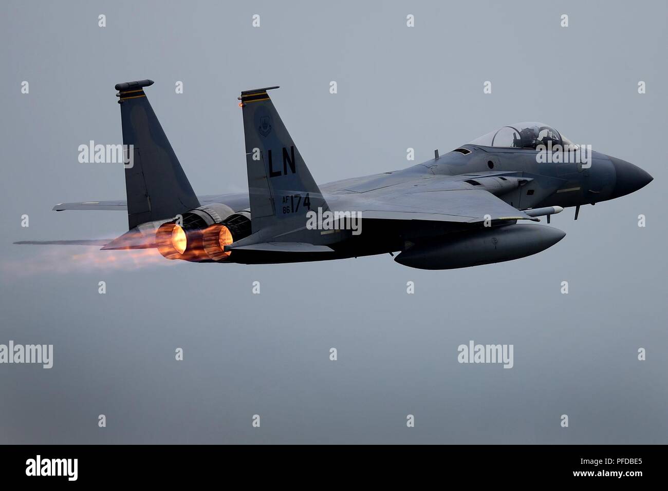 493rd fighter squadron grim reapers 48th fighter wing hi-res stock ...