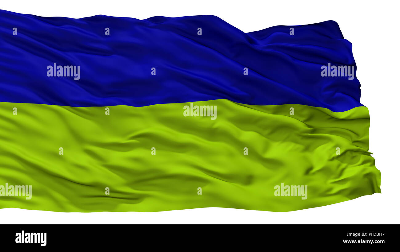 San Joaquin City Flag, Venezuela, Isolated On White Background Stock ...