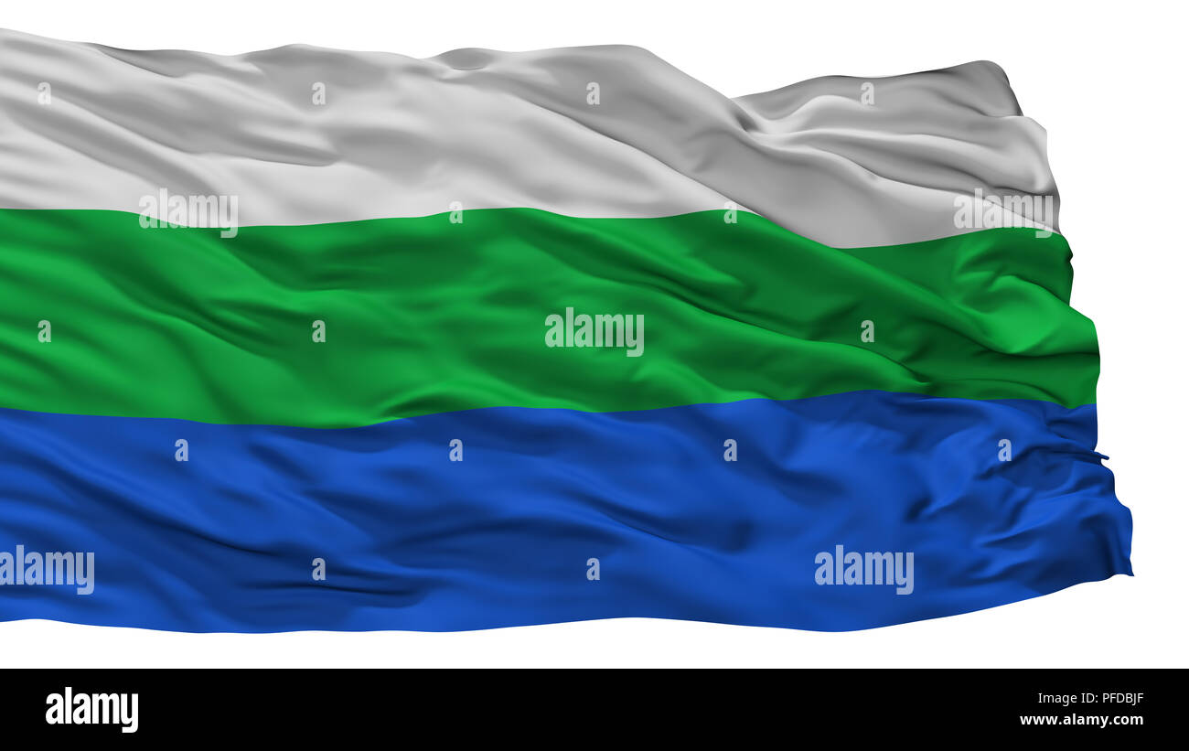 Cartagena Del Chaira City Flag, Colombia, Caqueta Department, Isolated ...