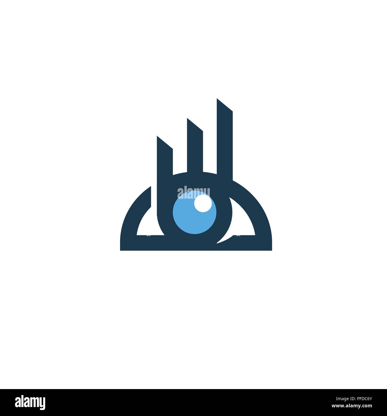 Business strategy logo design concept, business media logo, business ...