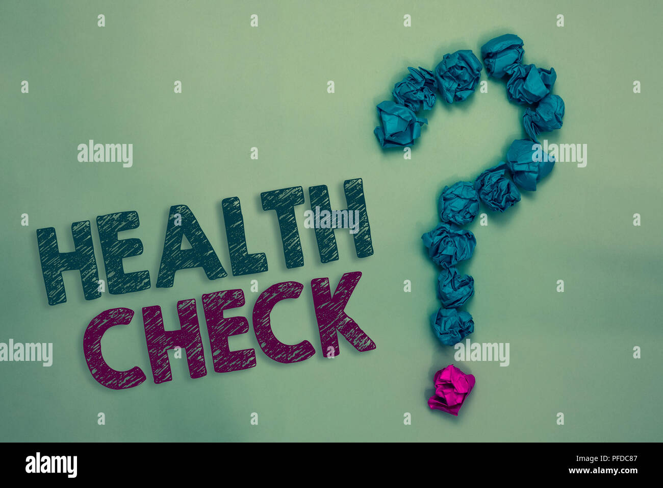 Text sign showing Health Check. Conceptual photo Medical Examination ...