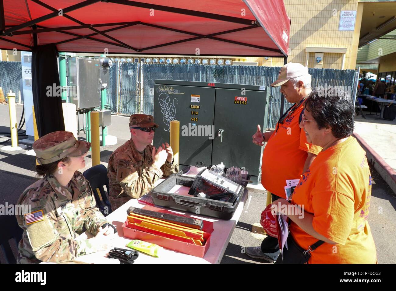 (From left to right) Spc. Elena Stein, Sgt. Ryan Doty, Soldiers from ...