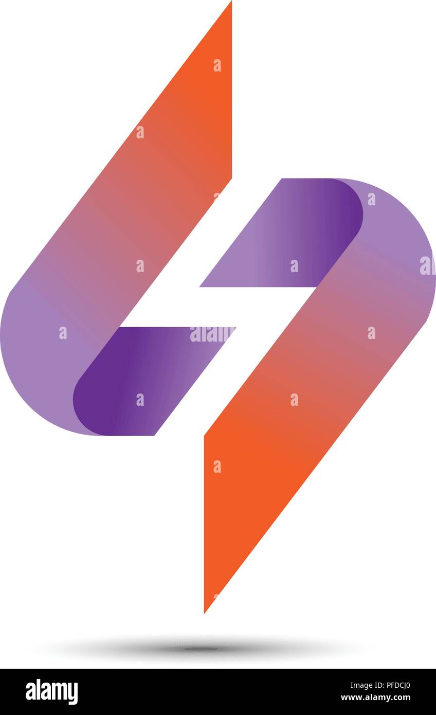 best S Logo Letter Rainbow Vibrant Colors, S Colorful Modern Trendy ...