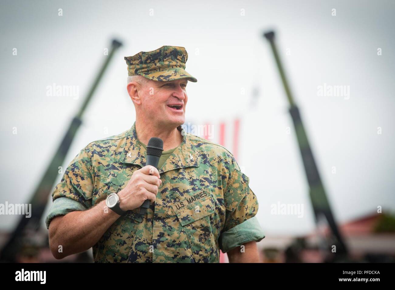 U.S. Marine Corps Col. Christopher S. Dowling, chief of staff for 1st ...