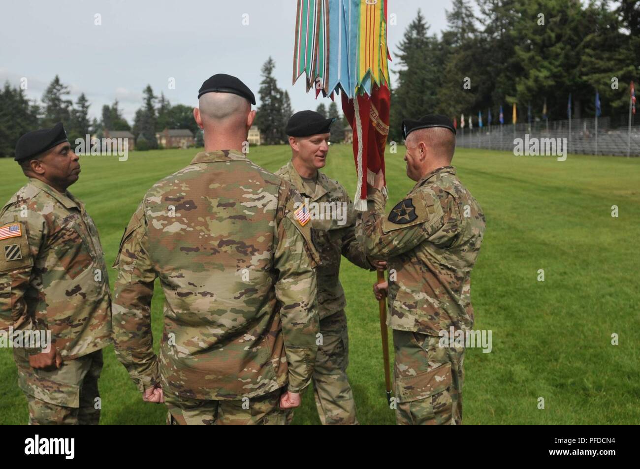 Lt. Col. Shawn Patrick, commander of 14th Brigade Engineer Battalion ...