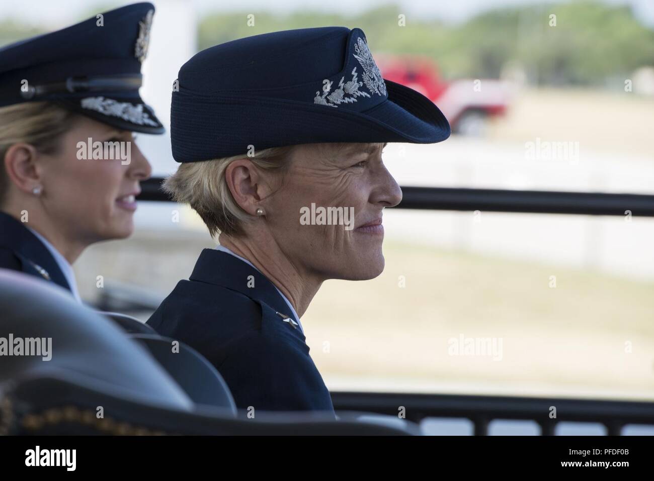Brig. Gen. Heather Pringle, outgoing 502nd Air Base Wing and Joint Base ...