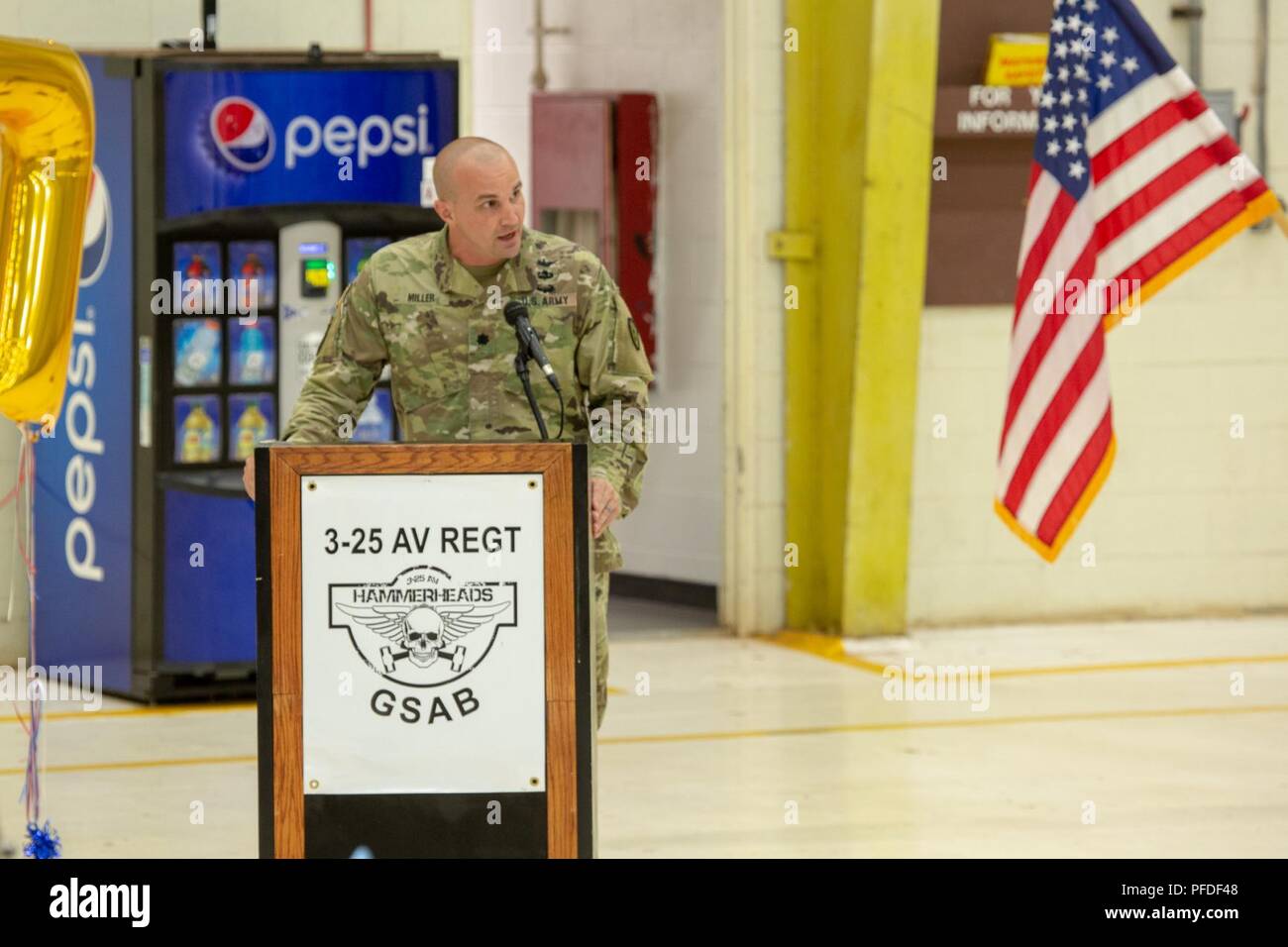 Lieutenant Col. Jacob Miller, 3-25 Aviation Regiment Commander ...