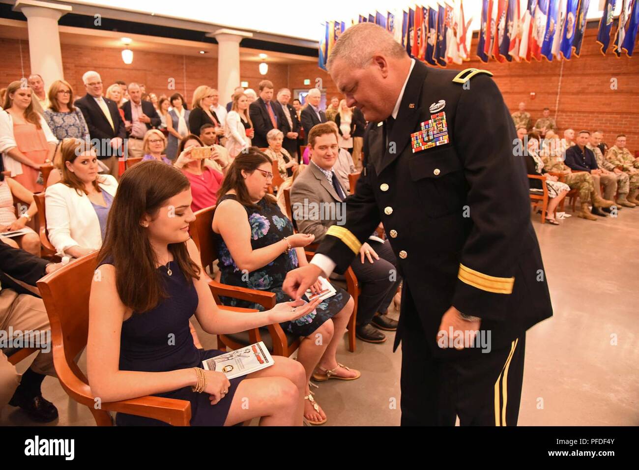 Brig. Gen. John B. Dunlap III gives one of his grandfather's general ...