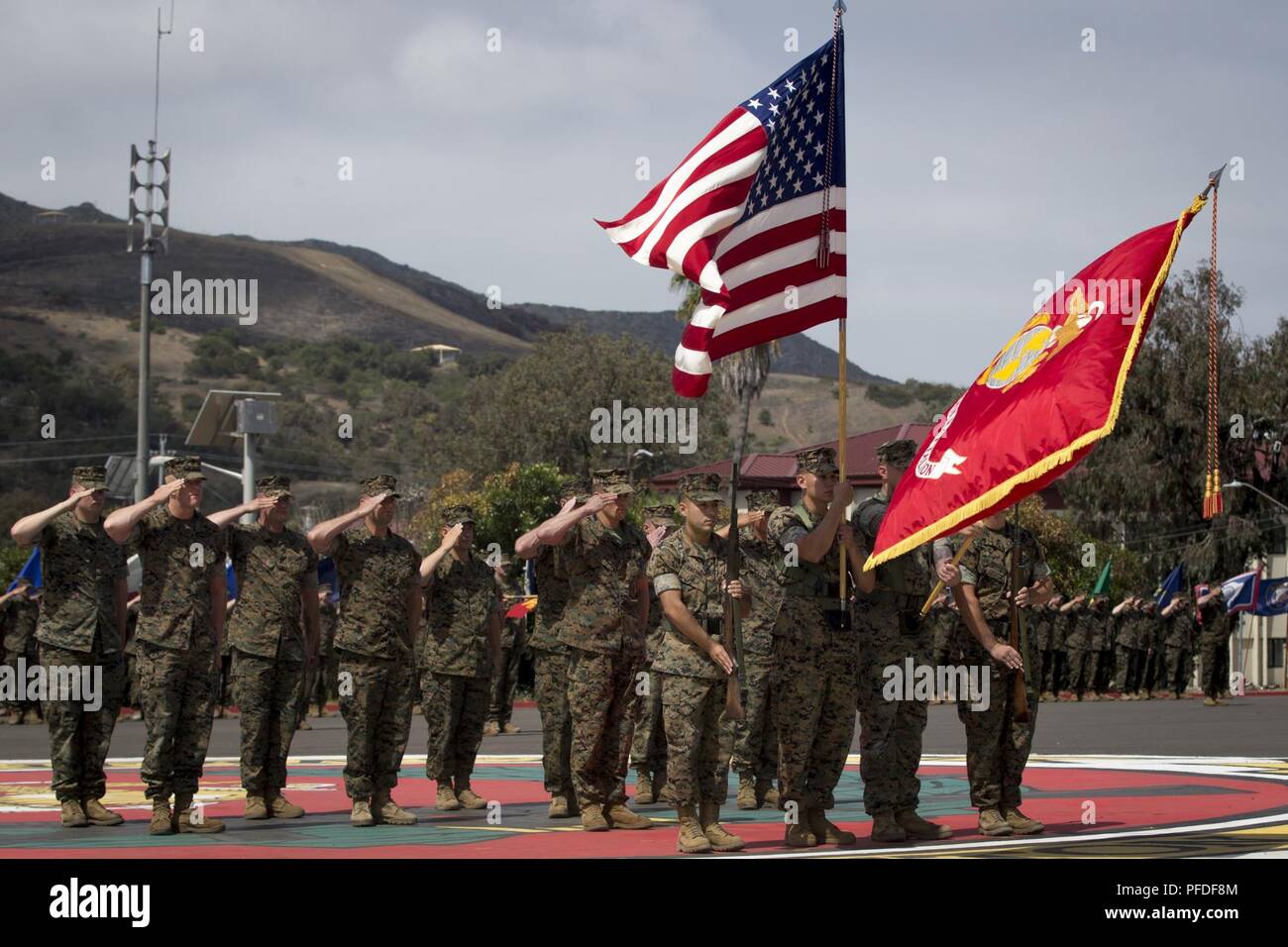 Marines with Infantry Training Battalion (ITB), School of Infantry-West ...