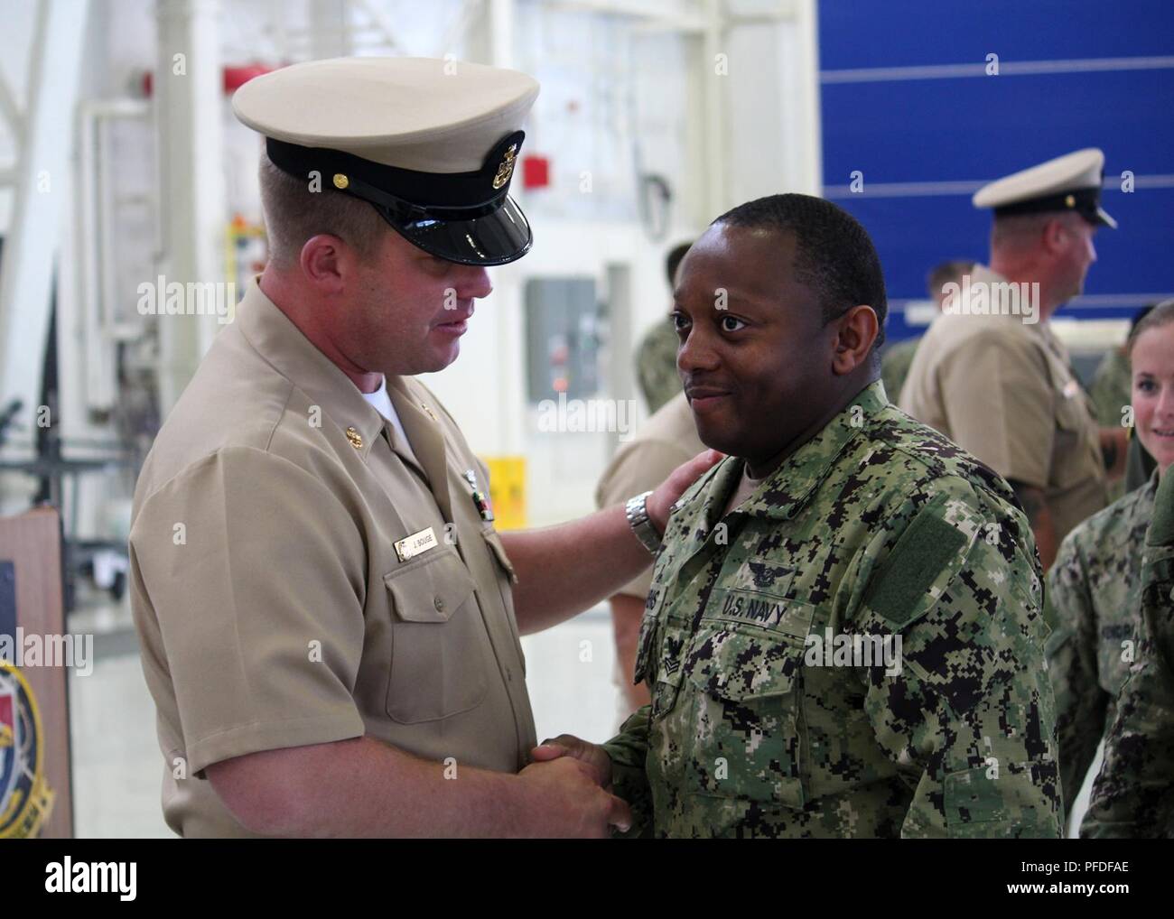 Chief petty officer collar devices hi-res stock photography and images ...