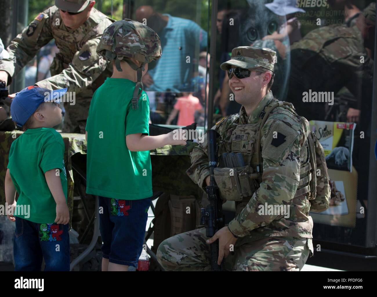 U.S. Army Sgt. Terry Werner, an infantryman assigned to the 1st ...