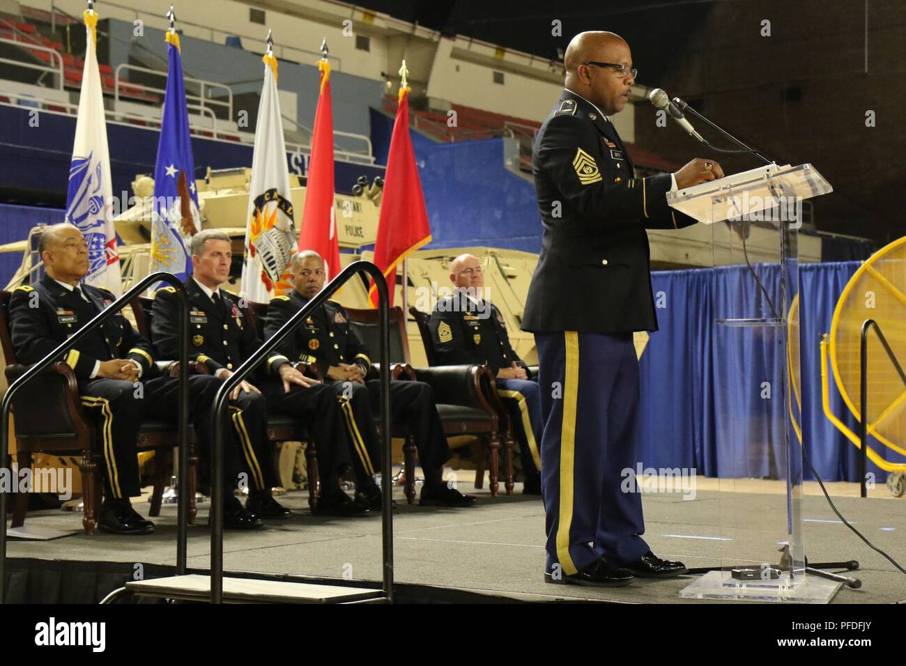 WASHINGTON - Command Sgt. Maj. Terrance A. Smith, command sergeant ...