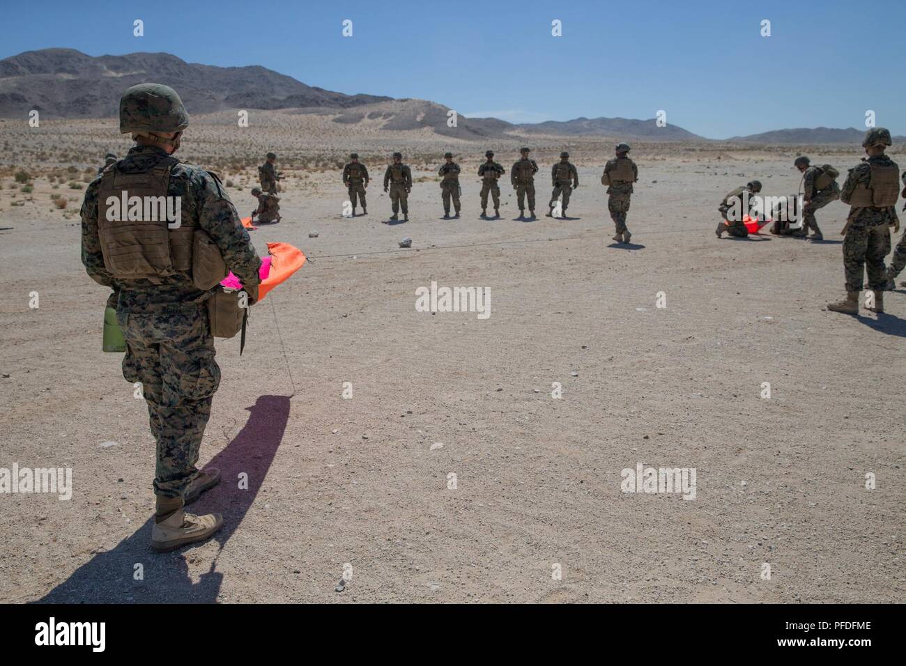U.S. Marines with Mike Battery, 3rd Battalion, 14th Marine Regiment ...