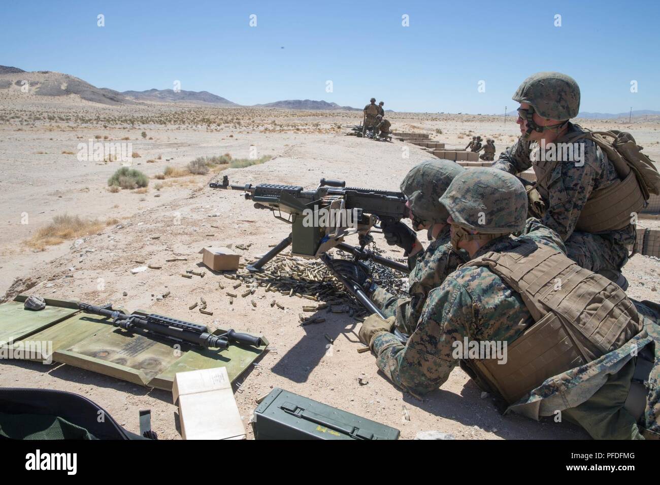 U.S. Marines with Mike Battery, 3rd Battalion, 14th Marine Regiment ...