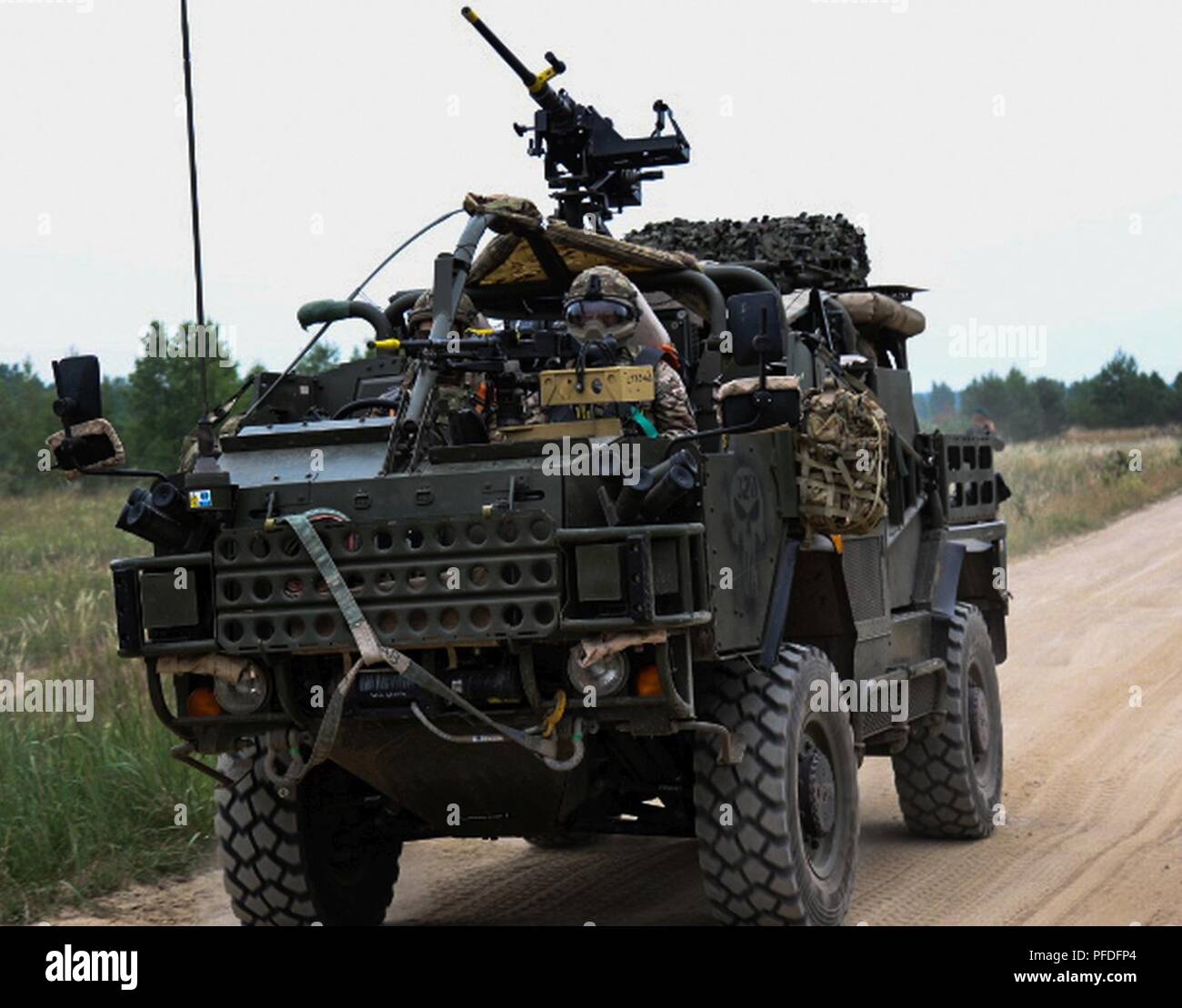 A british army jackal hi-res stock photography and images - Alamy