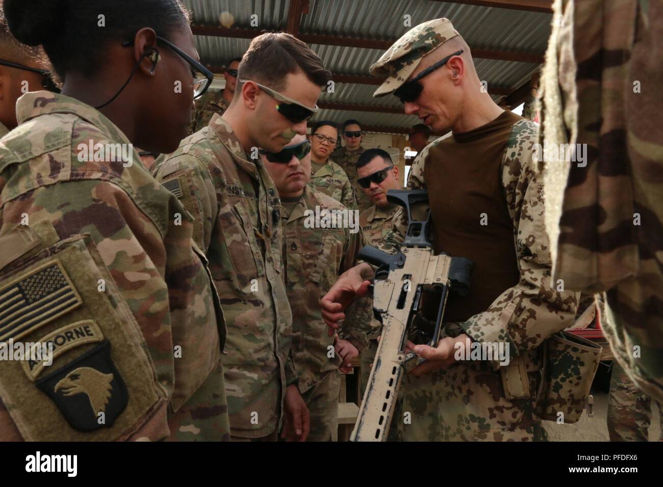 BAGRAM AIRFIELD, Afghanistan (June 10, 2018) -- German Army Lt. Col ...