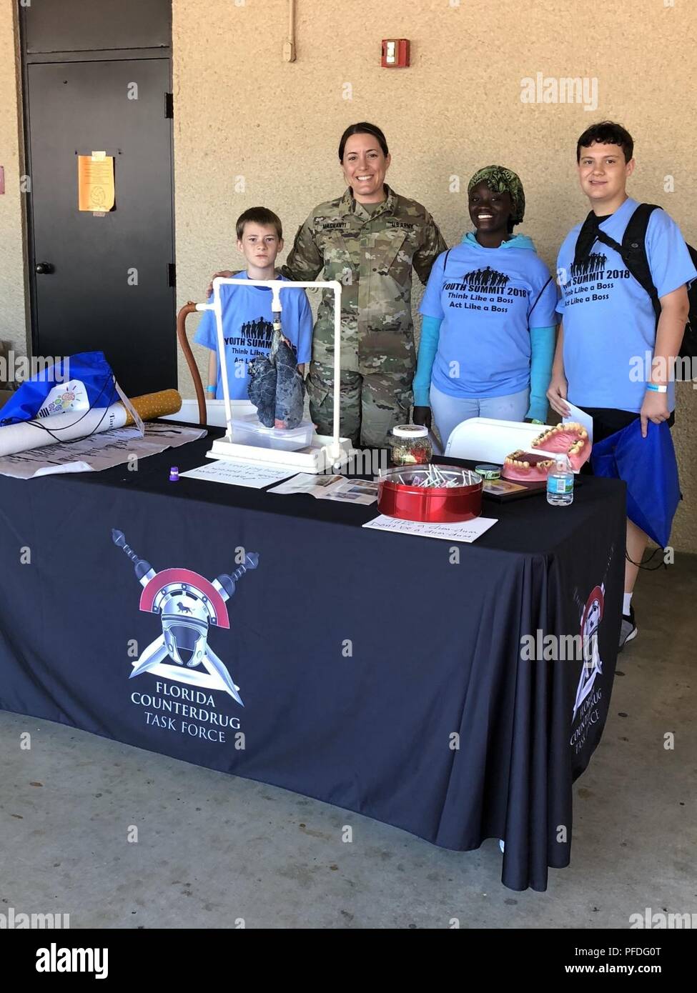Second Lt. Gabrielle Magnanti with the Florida National Guard's ...