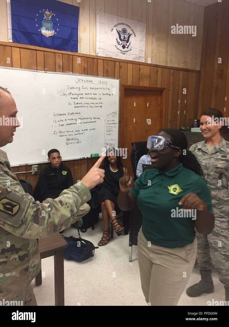 Capt. Nathan Dinger with the Florida National Guard's Counterdrug ...