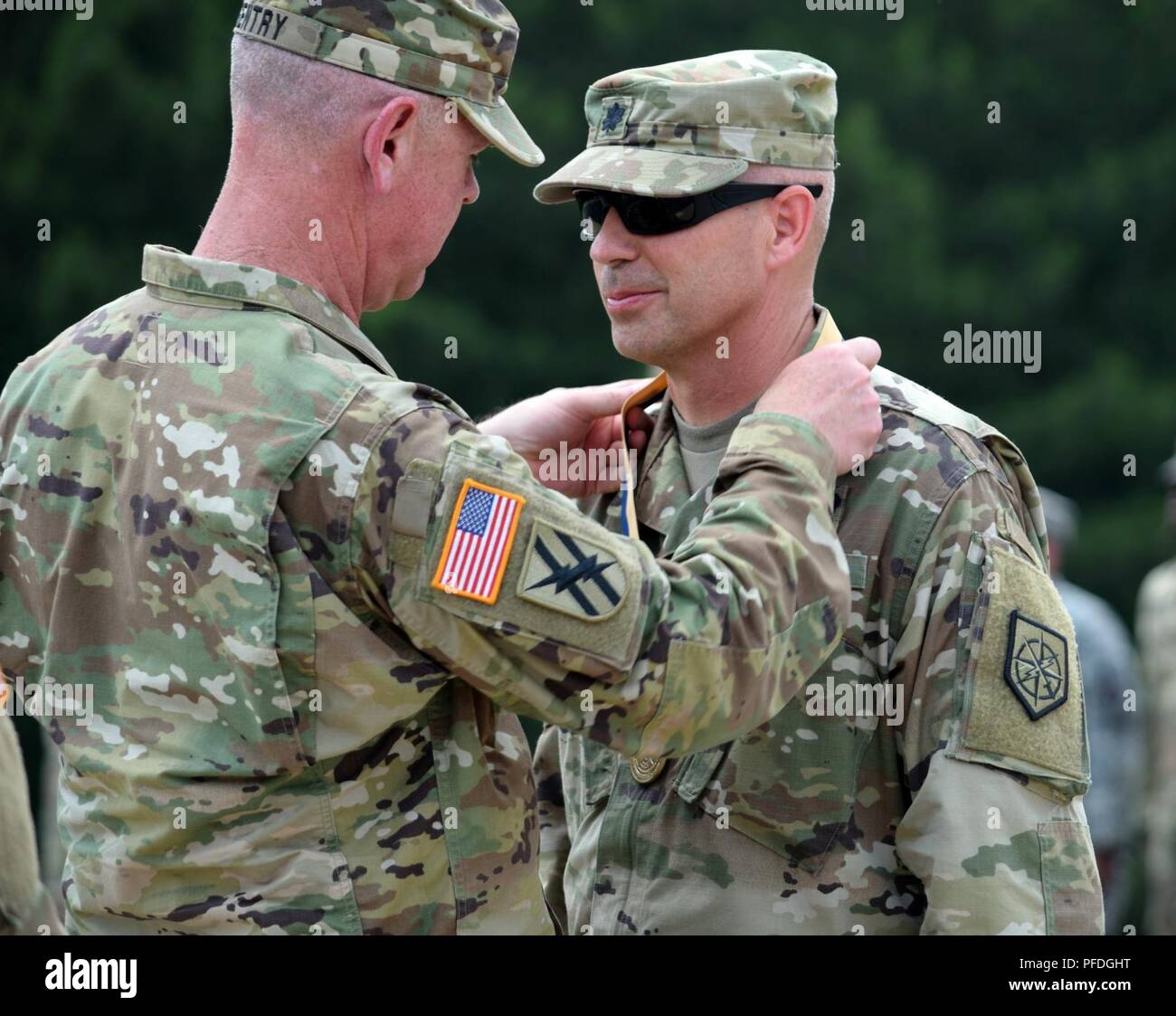 OGLETHORPE ARMORY, Ellenwood, Ga., June 10, 2018 – Colonel John Gentry ...