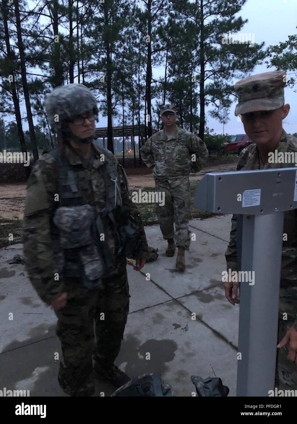 U.S. Army Reserve Sgt. Katie Nadeau,a combat medic specialist with the ...