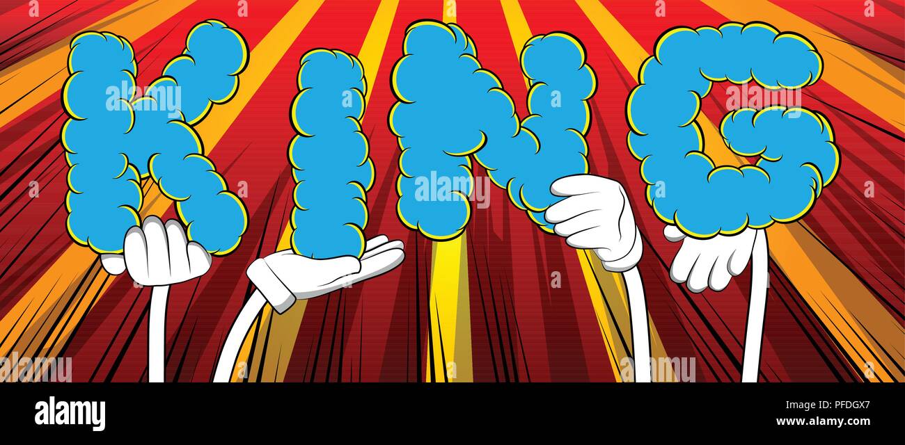 King holding hands Stock Vector Images - Alamy