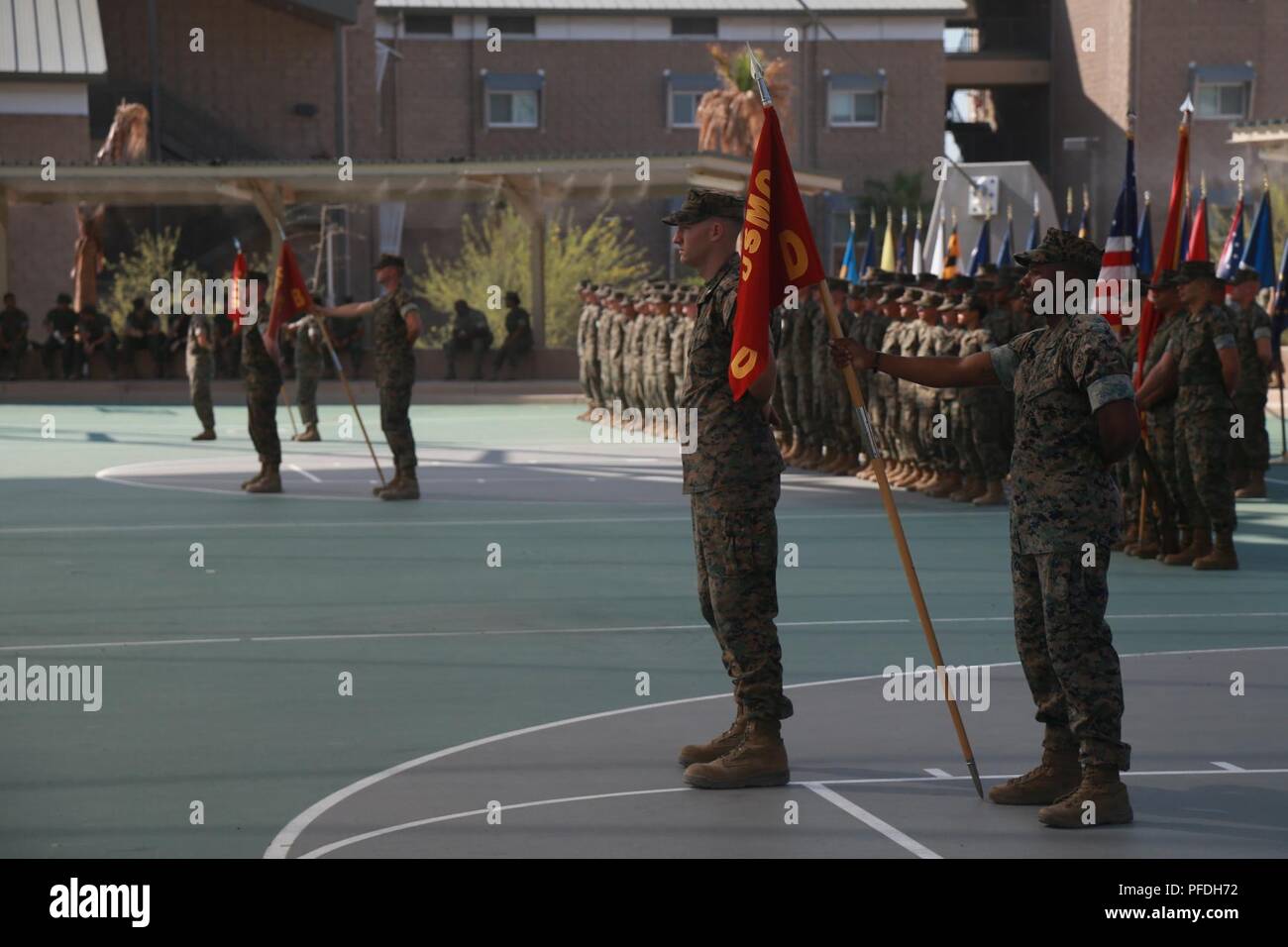 Marines with Communication Training Battalion, Marine Corps ...