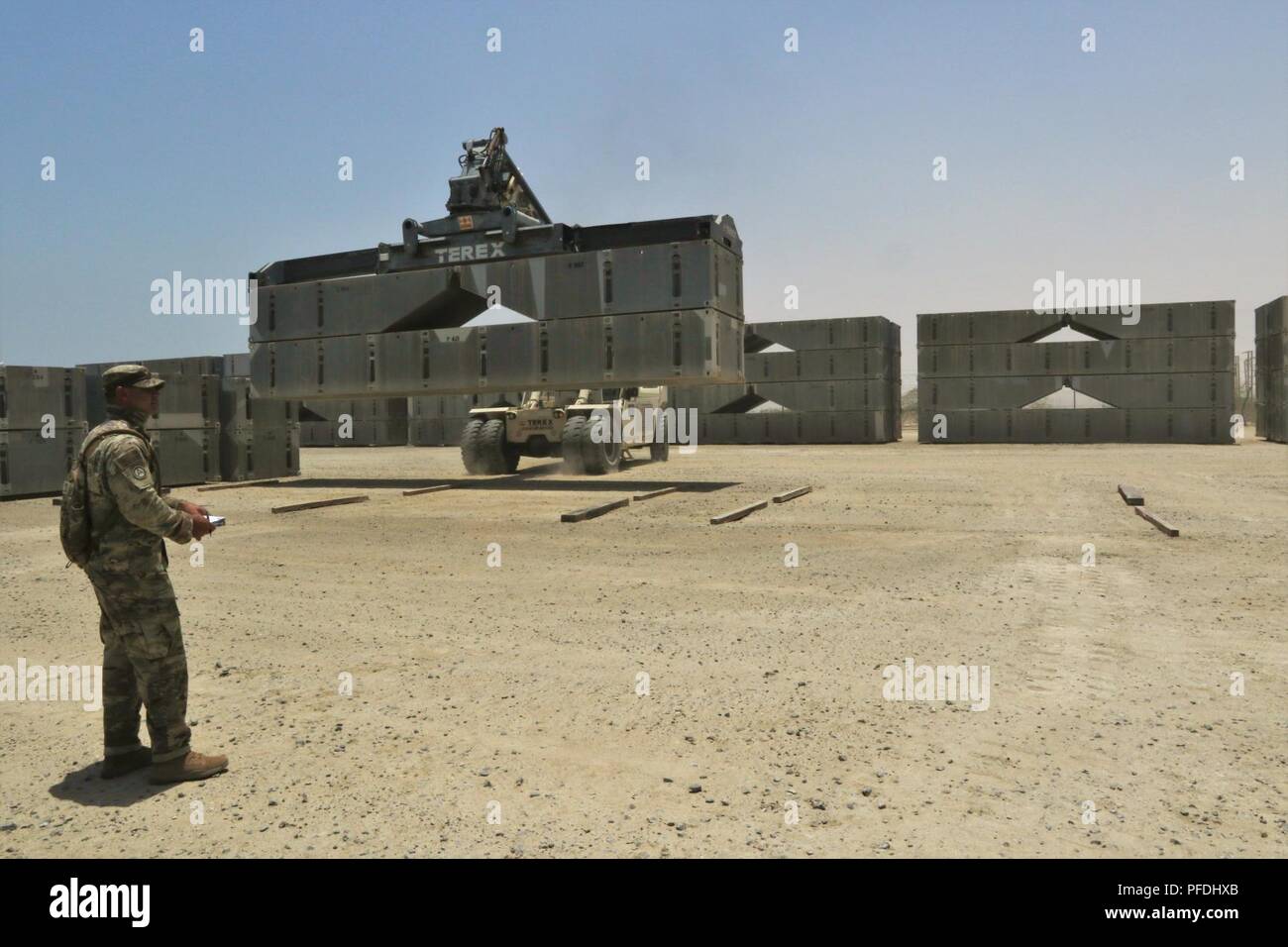SHUAIBA PORT, Kuwait –Staff Sgt. Joshua Gross, watercraft operations ...