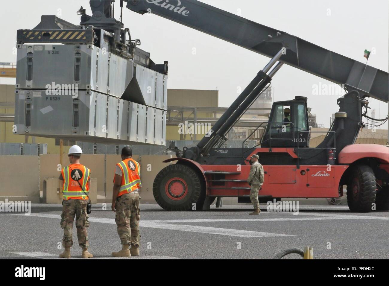 SHUAIBA PORT, Kuwait – Staff Sgt. Joshua Gross, watercraft operations ...
