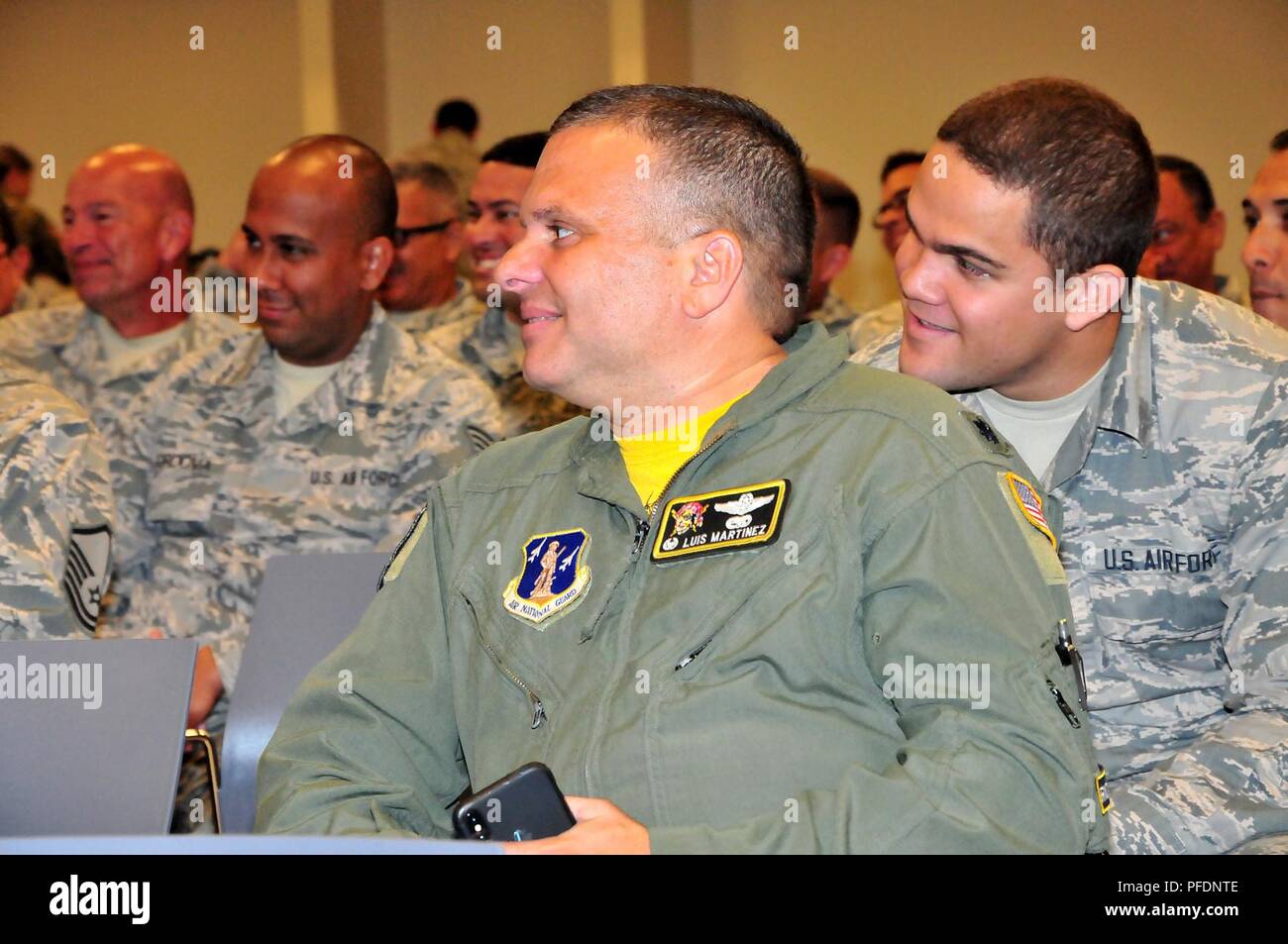 Full time personnel from the Puerto Rico Air National Guard ...