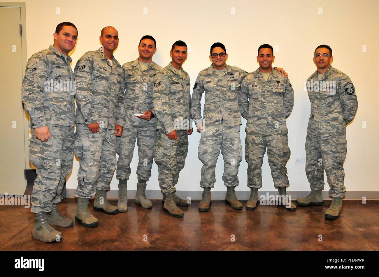 Full time personnel from the Puerto Rico Air National Guard ...