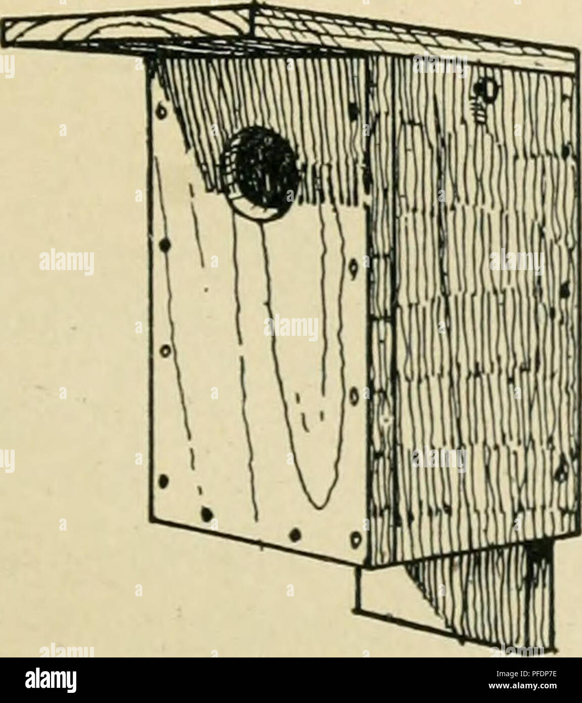 This circular provides guidelines on constructing chickadee boxes for ...