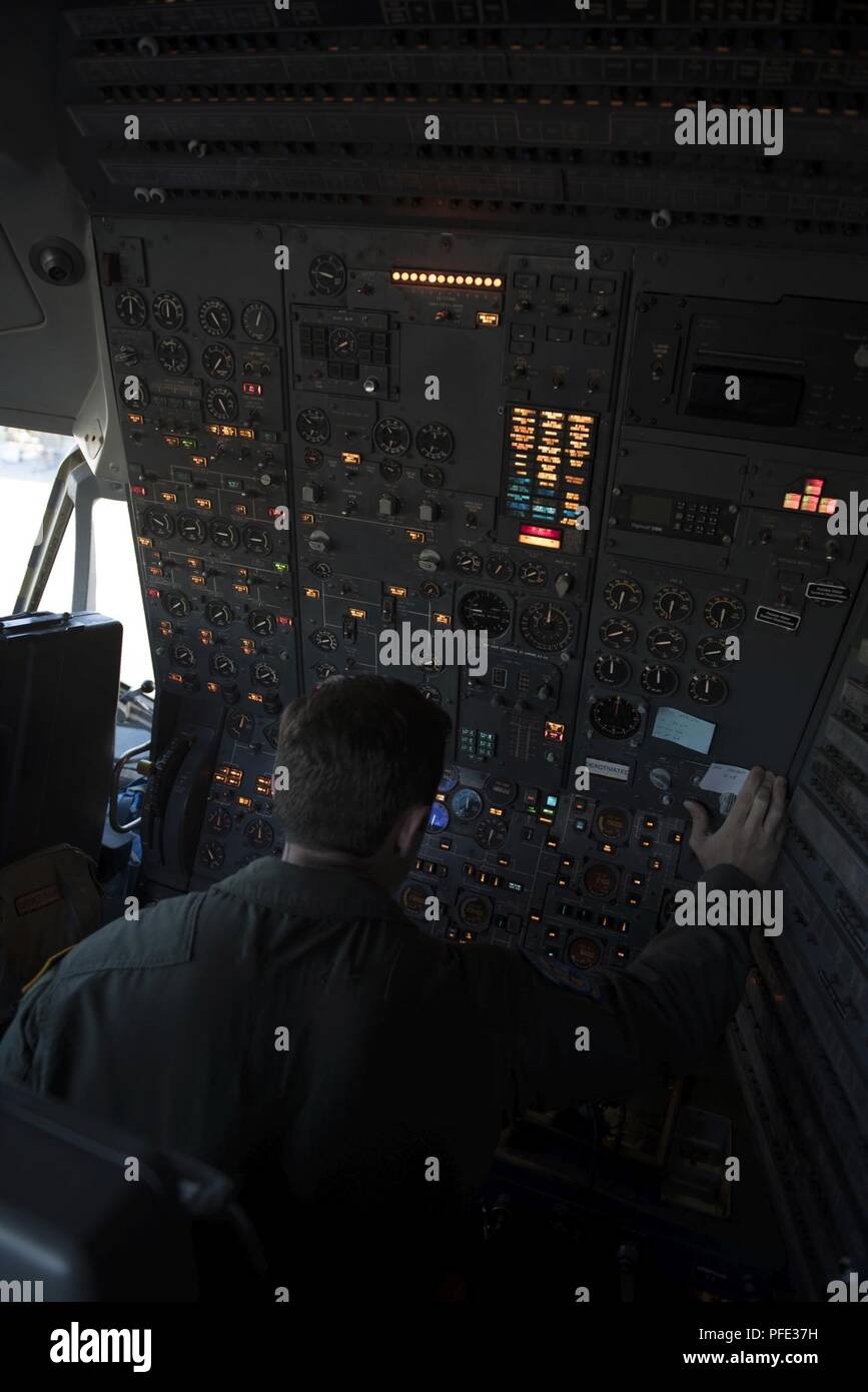 U.S. Air Force Staff Sgt. Ben Clouse, 6th Air Refueling Squadron KC-10 ...