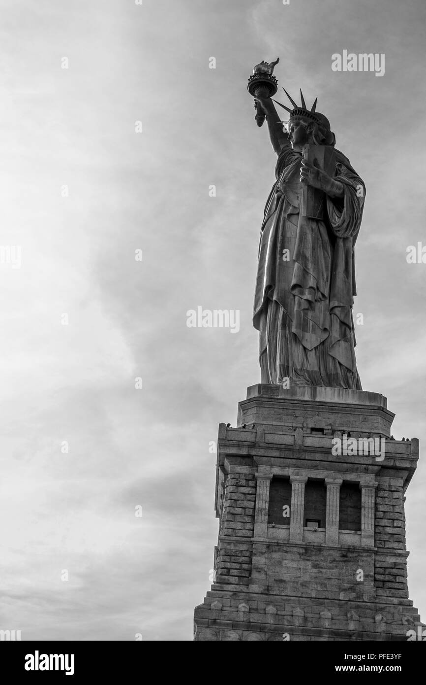 Statue of liberty (dedicated on October 28, 1886) is one of the most ...