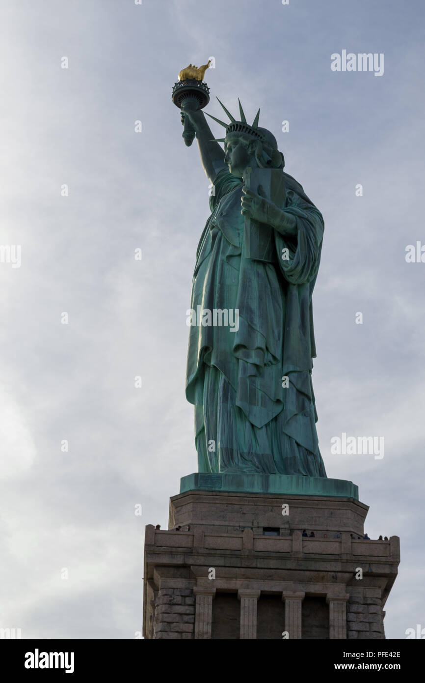 Statue of liberty (dedicated on October 28, 1886) is one of the most ...