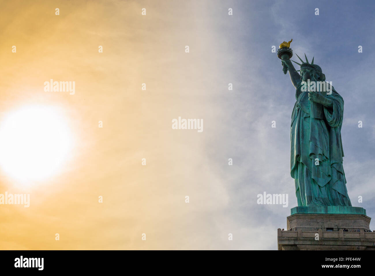 Statue of liberty (dedicated on October 28, 1886) is one of the most ...